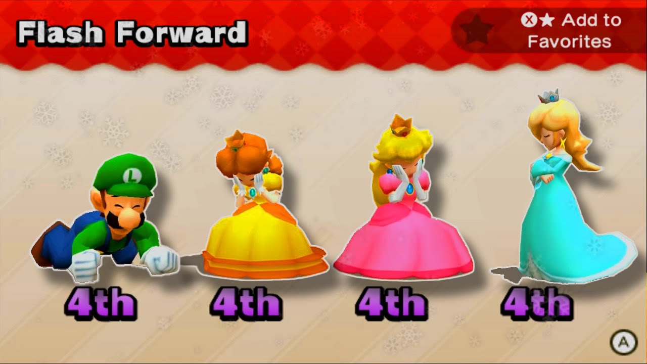 Mario Party The Top 100 Luigi Vs Daisy Vs Peach Vs Rosalina All