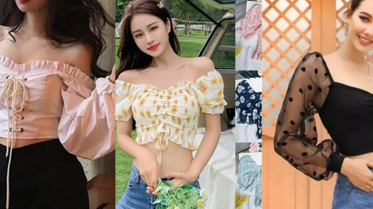 💕New crop top design #on trend🟣 #youtube vedios @purple love 💜 - YouTube