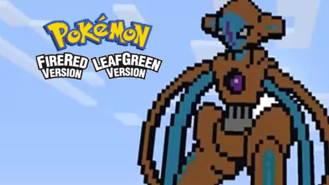 Deoxys Pixel Art - Pokémon FireRed and LeafGreen - YouTube