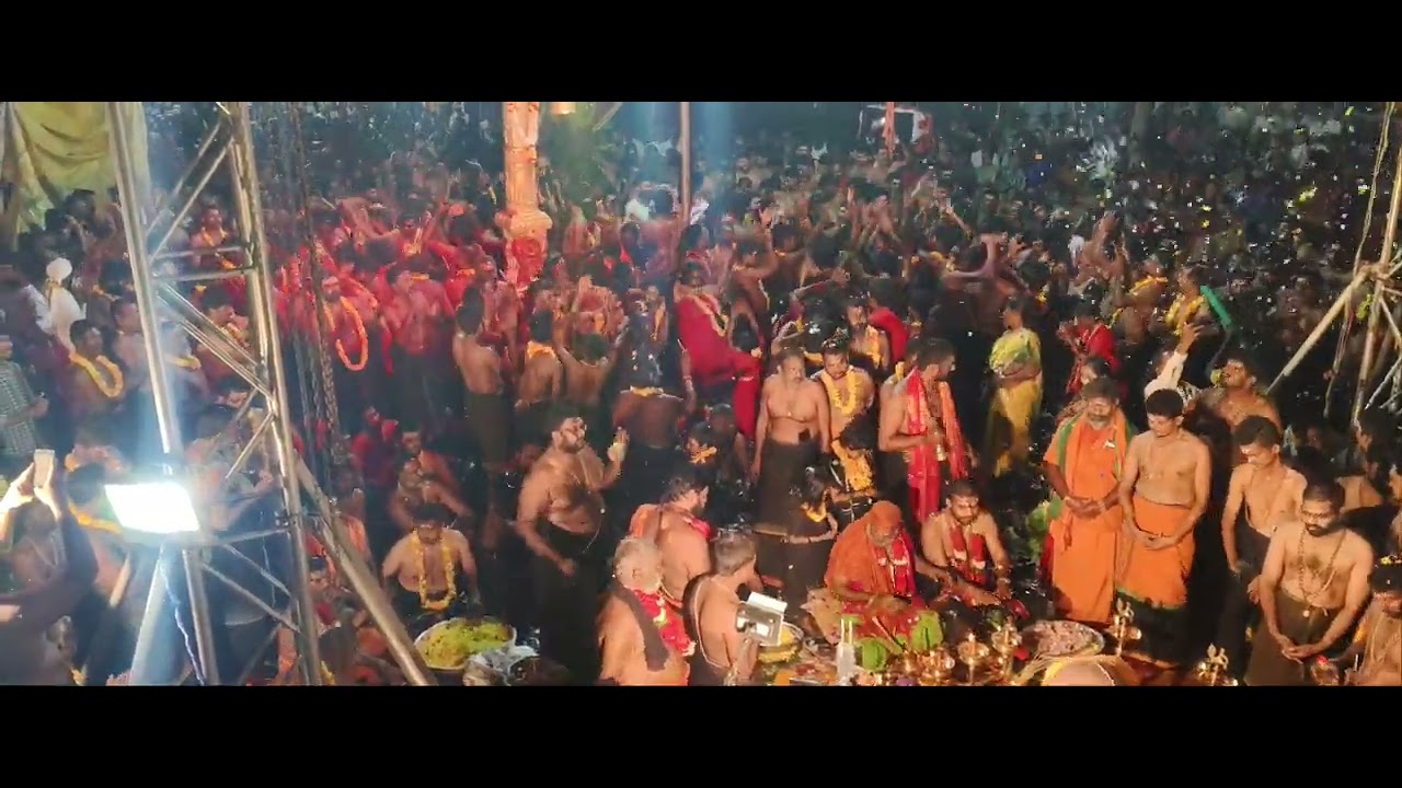 marlapadu ayyappa maha padi puja balagi guru swami - YouTube