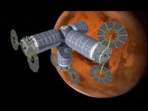Orbiting Mars Station Ambience - YouTube