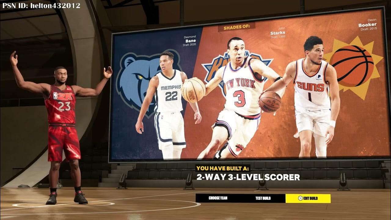 2 Way 3 Level Scorer Build NBA 2k23 - YouTube