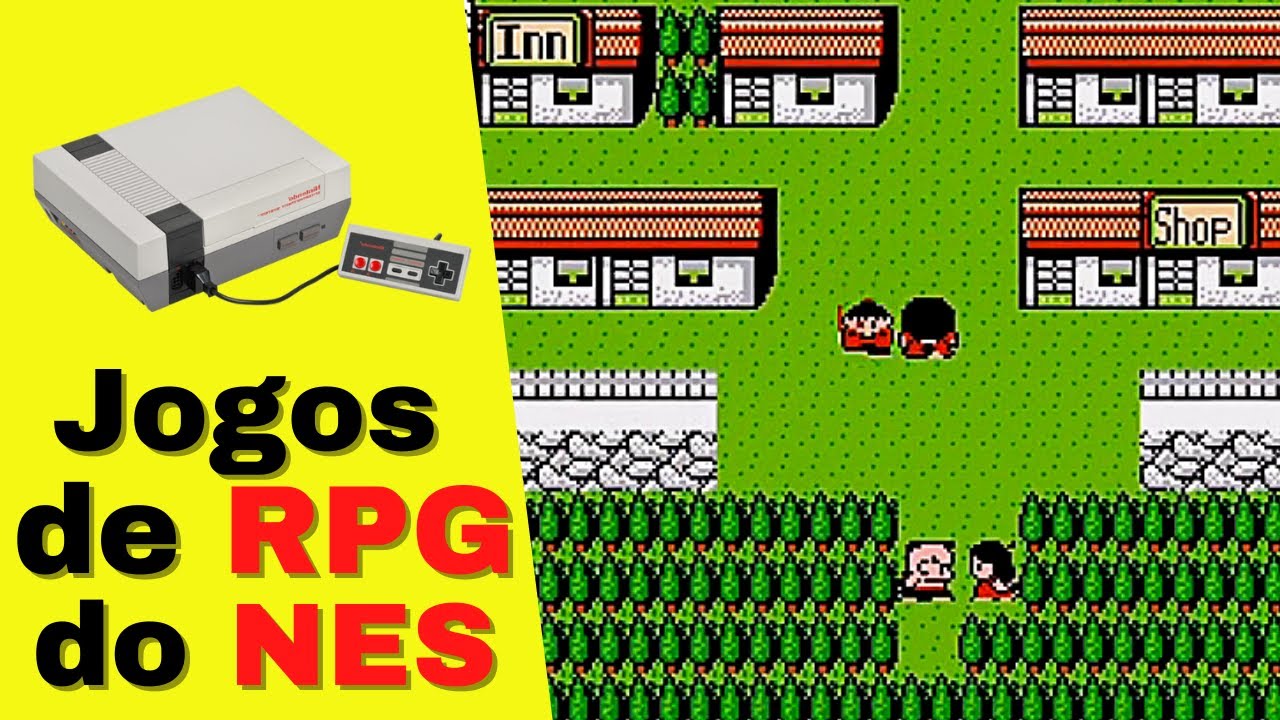 TOP 10 – Jogos Incríveis de RPG do NES - YouTube