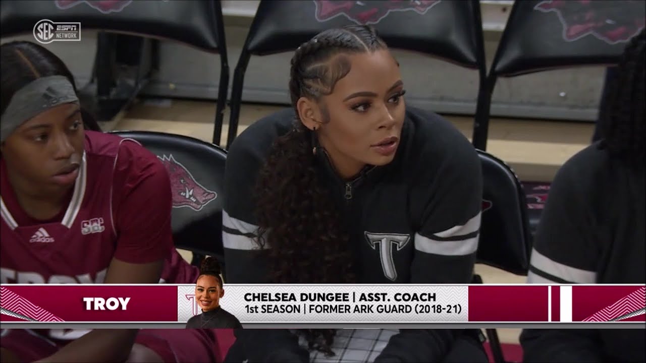 Chelsea Dungee Returns To Alma Mater, Coach Against Old School | Troy ...