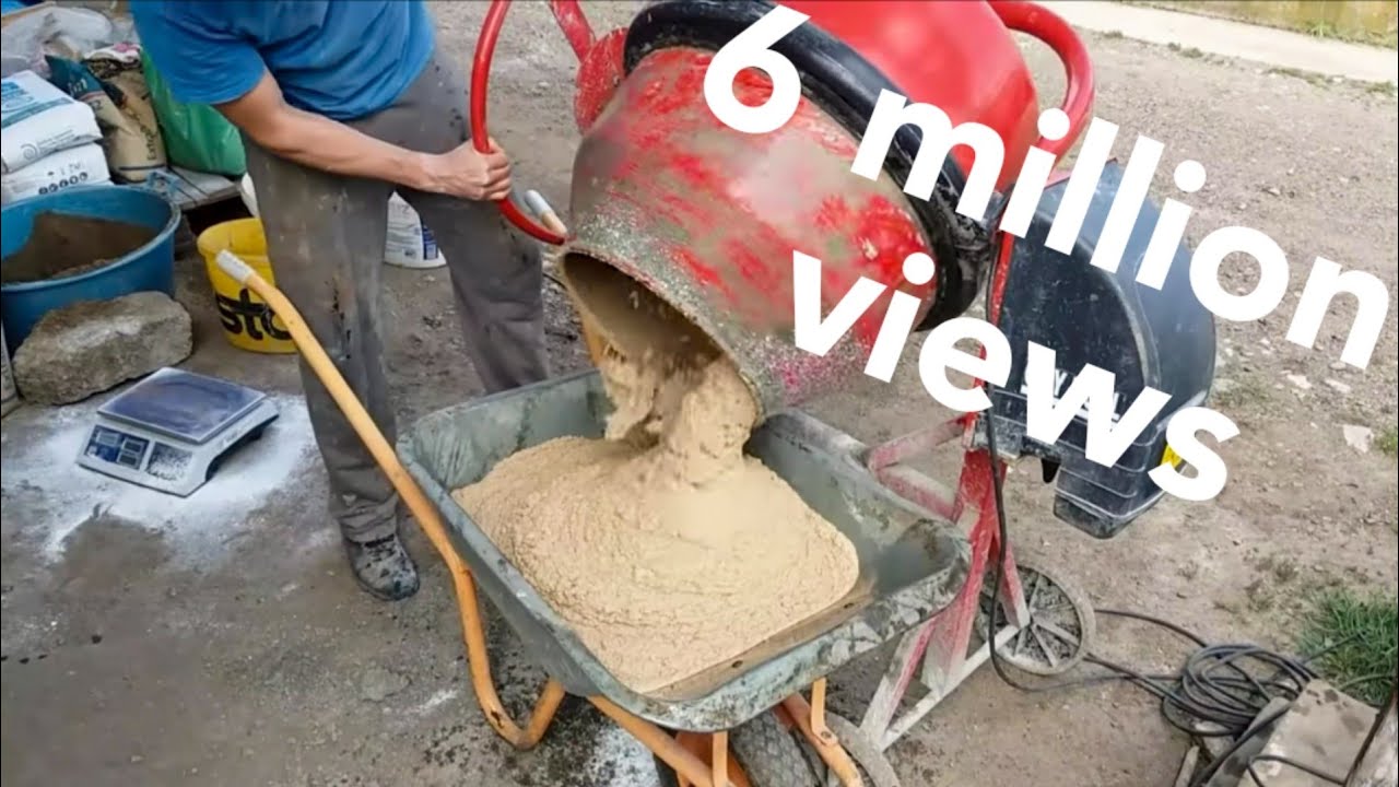 CREAM CONCRETE STONE PRODUCTION/ Stone VENEER/ BETON CREM - YouTube