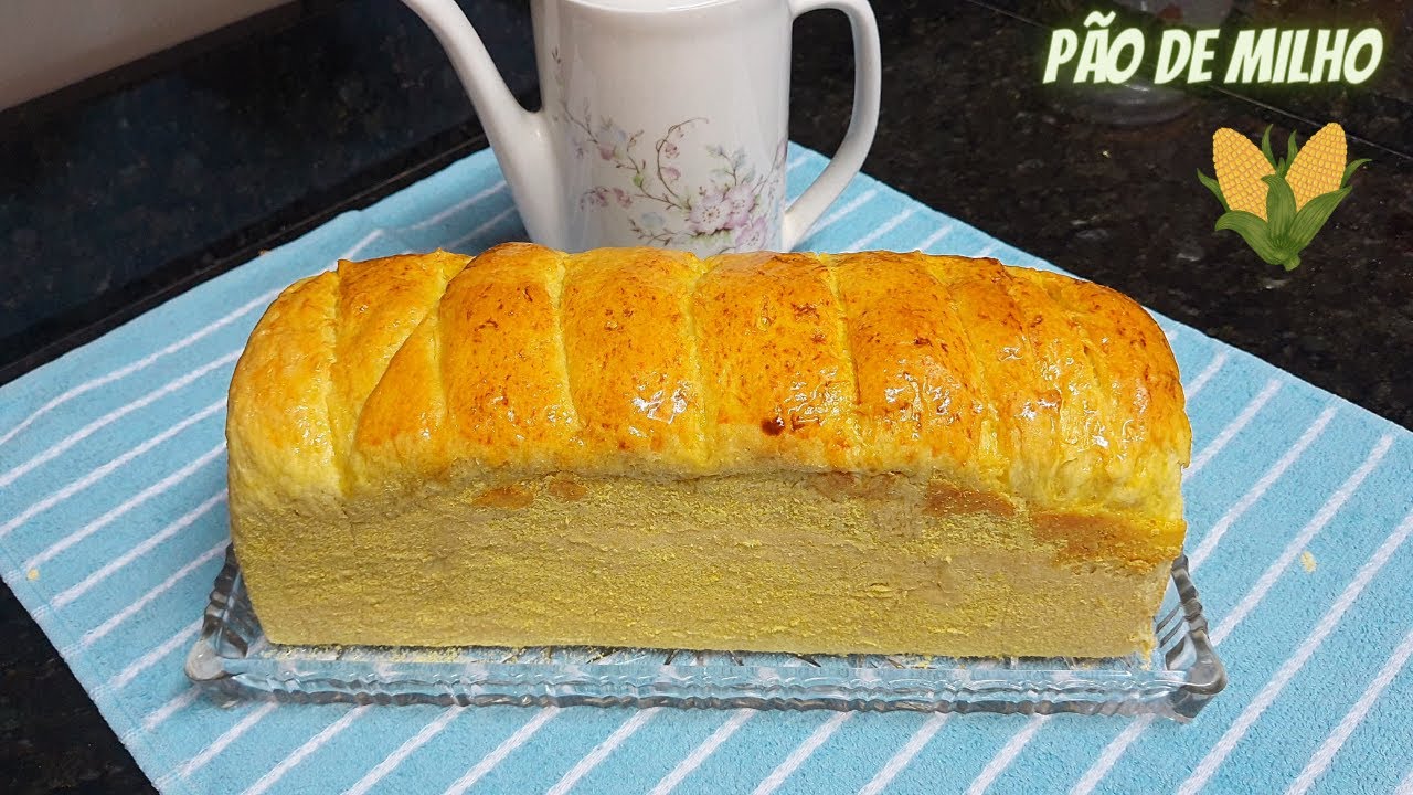 Como Fazer Pão de Milho Caseiro Simples e Fofinho - YouTube