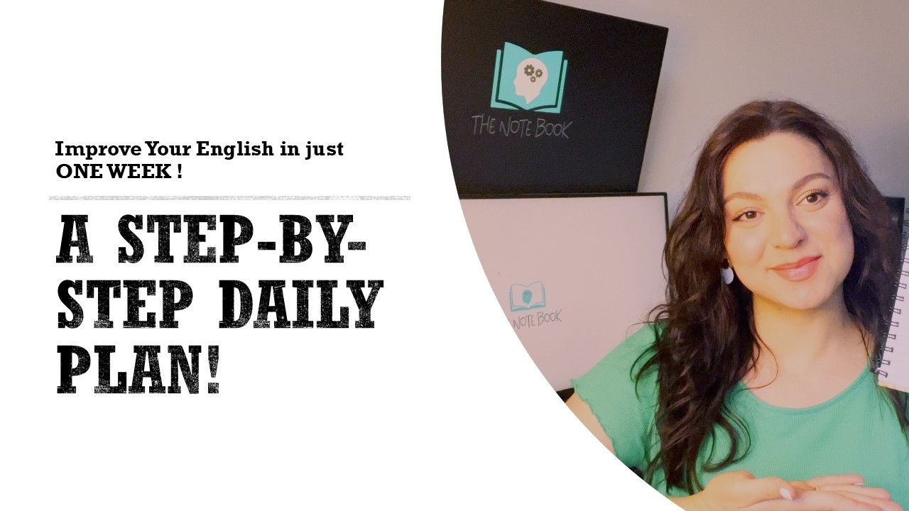 🎬 How to Improve Your English in Just ONE WEEK: A Step-by-Step Daily ...