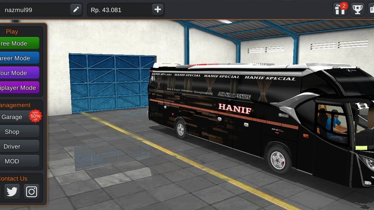 buss game | buss simulator Indonesia Bangladesh buss hanif | hanif buss ...