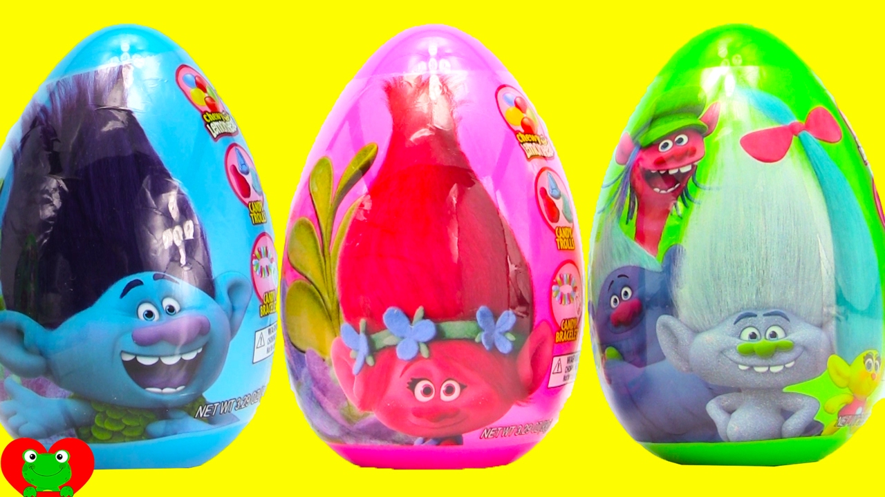 Trolls Poppy and Branch Surprise Candies - YouTube