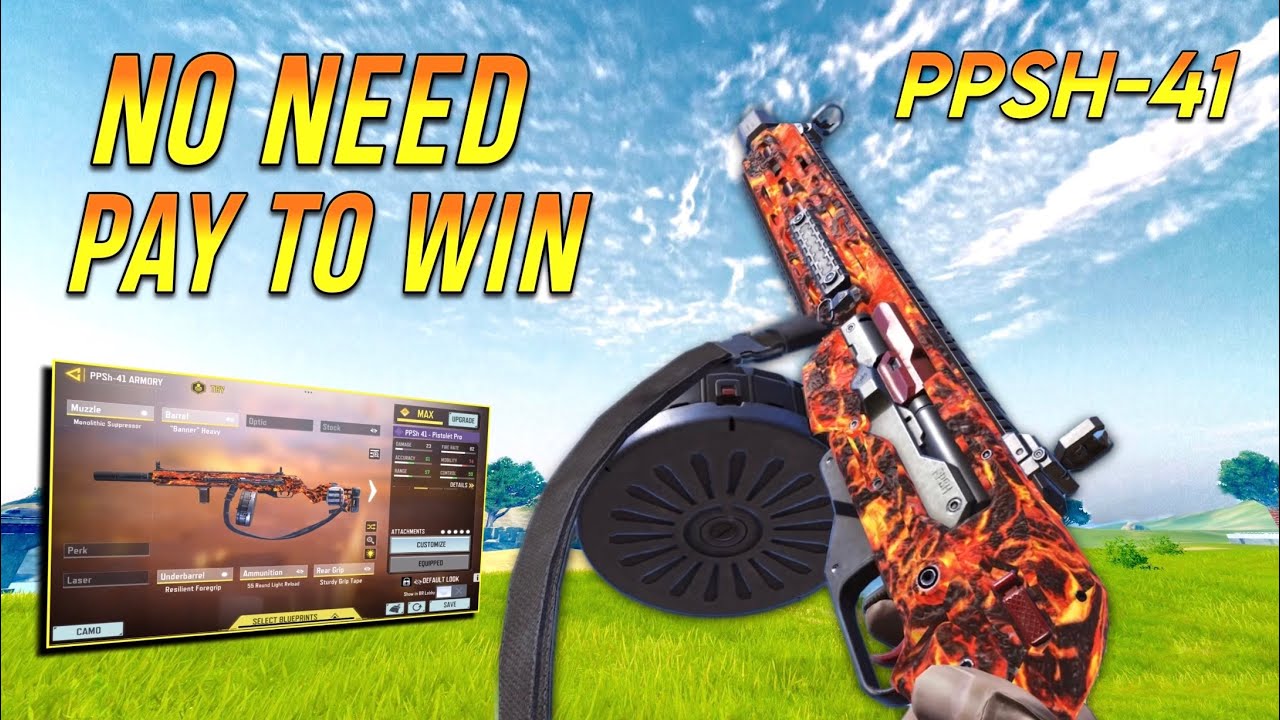 PPSH 41 IS BACK IN SEASON 10 WITH MOST OVERPOWERED GUNSMITH | SOLO vs ...