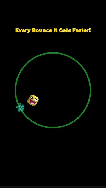 The ball gets faster with each bounce 😭😭 - YouTube