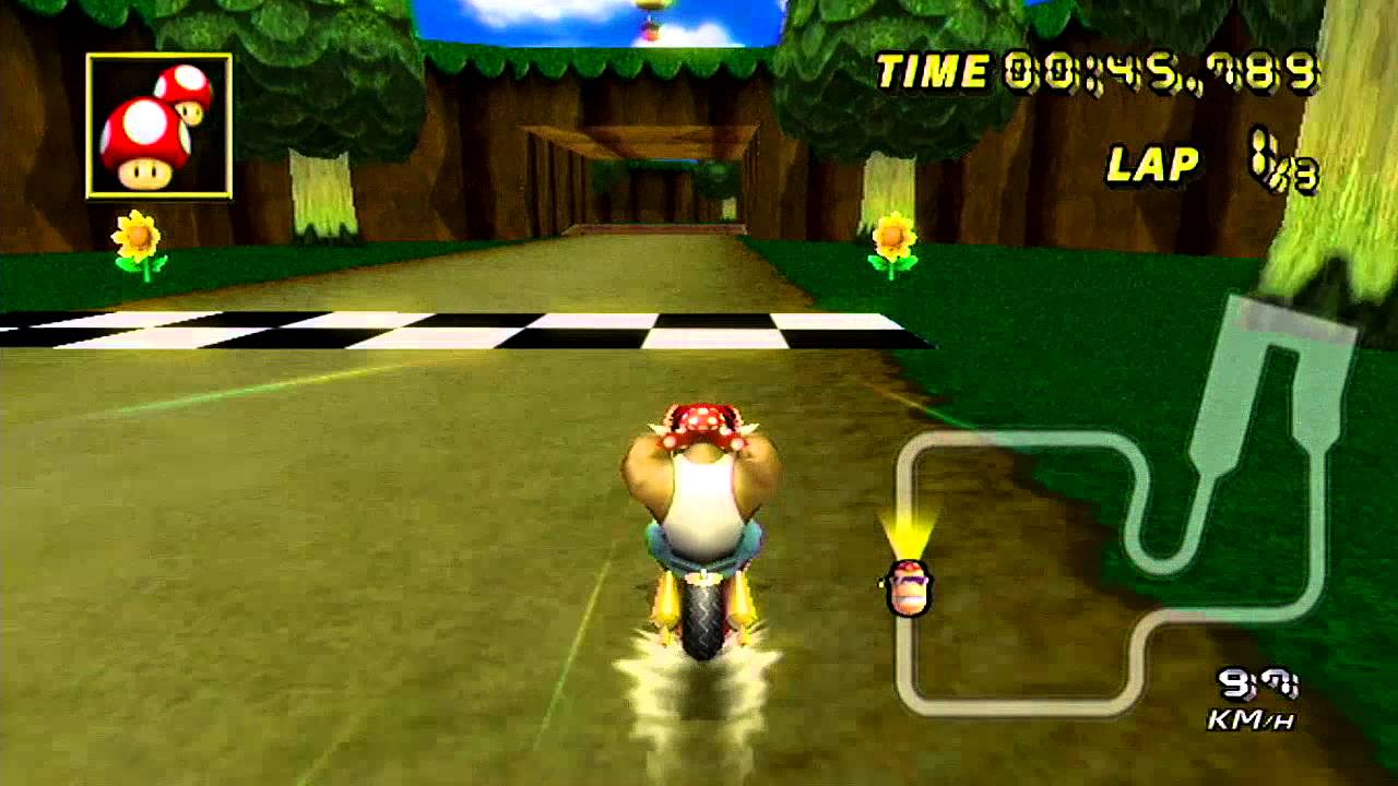 [MKWii] Goomba Cave BKT 2:18.205 - YouTube