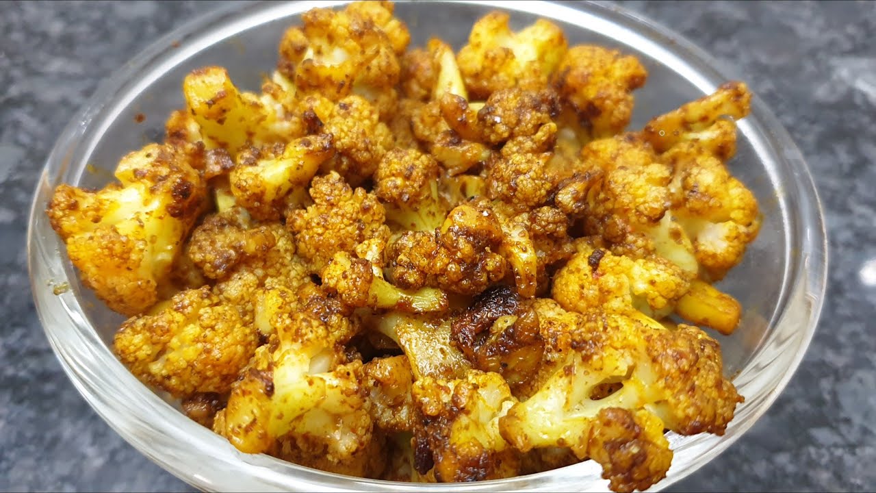 Cauliflower fry!Let us try this quick & easy snack! - YouTube