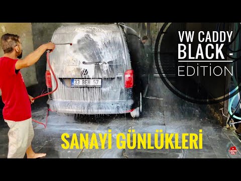Volkswagen #Caddy ile Sanayi Günlükleri | İç Dış Temizlik | Hare Giderme | #blackcaddy #otoyıkama