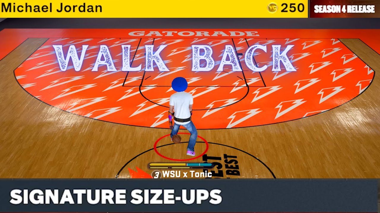 SEASON 4 WALK BACK MICHEAL JORDAN SIG SIZE UP NBA 2K23! - YouTube