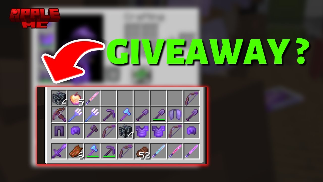 Biggest Giveaway In Apple Mc Minecraft Server |Apple mc minecraft server |Apple mc minecraft ...