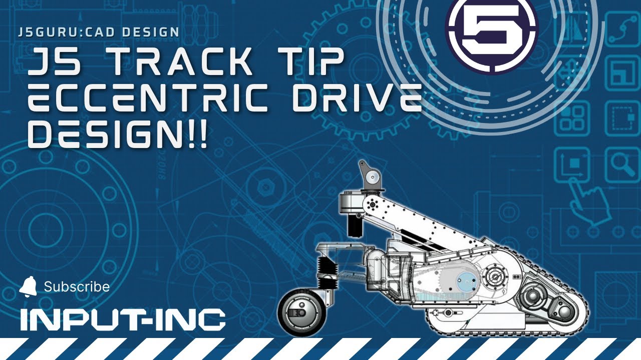 J5 Track Tip Eccentric Drive Design - YouTube