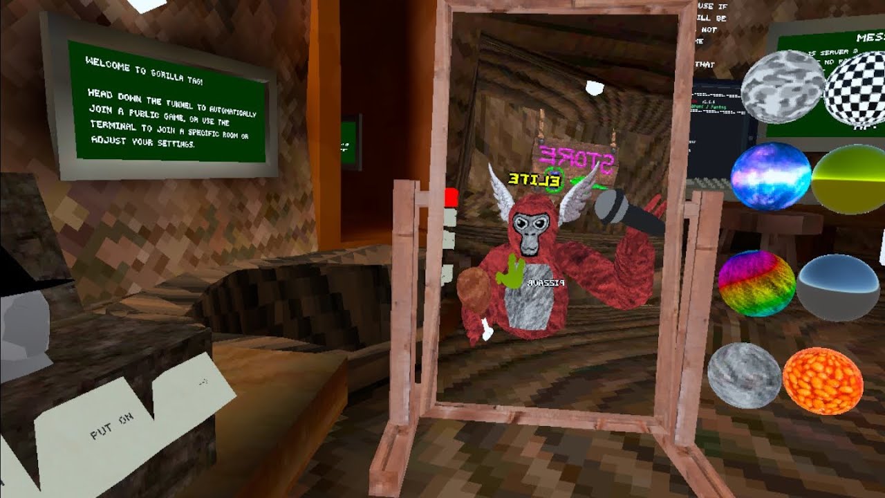 Gorilla tag fan games - YouTube