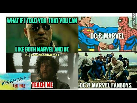 Marvel vs DC Memes | INTERNET THE RIDE - YouTube