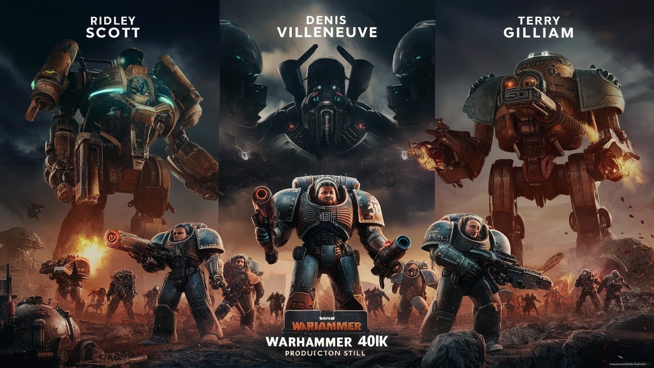 Warhammer 40K production stills Directed by Ridley Scott, Denis ...