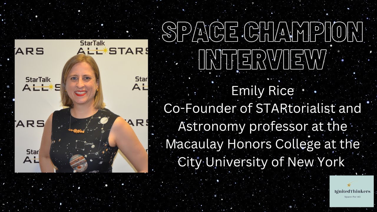 Dr. Emily Rice: Co-Founder of STARtorialist & Astronomy professor at ...
