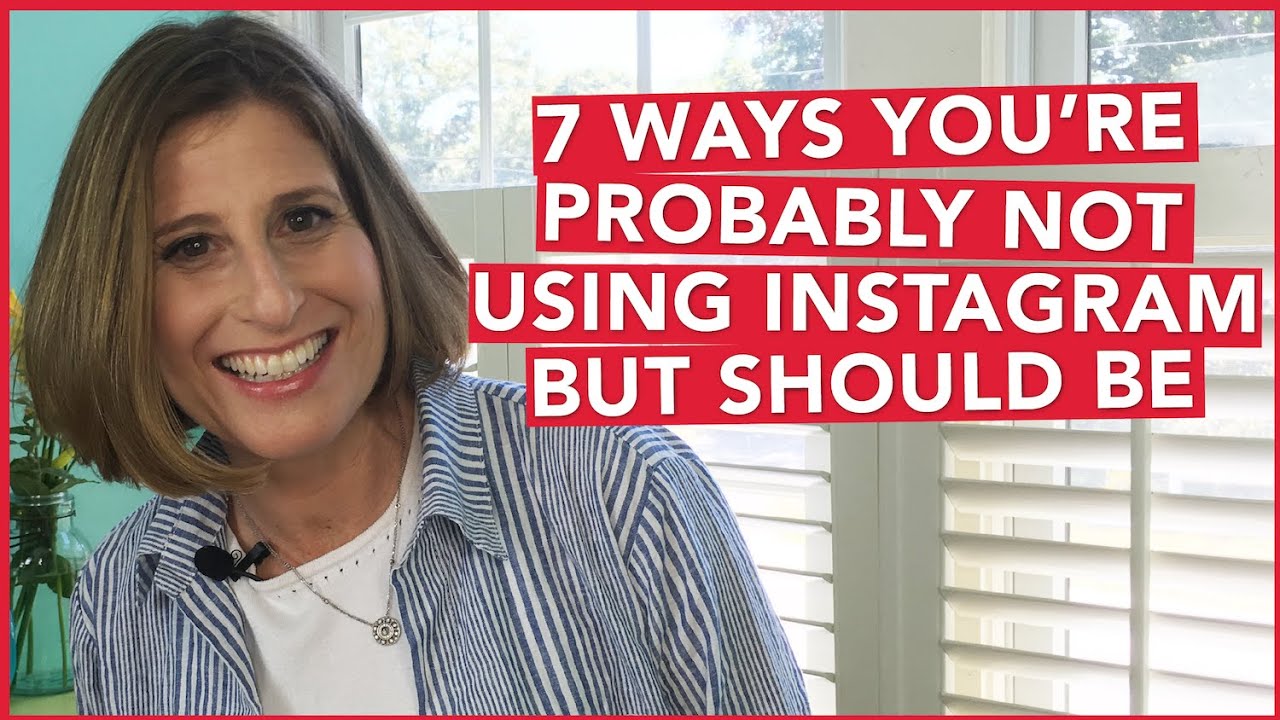 7 Ways You're Probably Not Using Instagram But Should Be - YouTube 7 Ways You're Probably Not Using Instagram But Should Be - YouTube