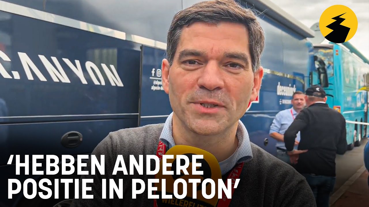 Philip Roodhooft na zege Mathieu van der Poel in Parijs-Roubaix ...