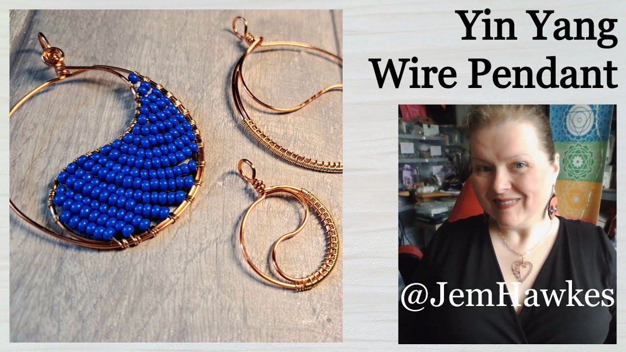 Yin Yang Pendant | Making Wire Jewellery | with Jem Hawkes - YouTube