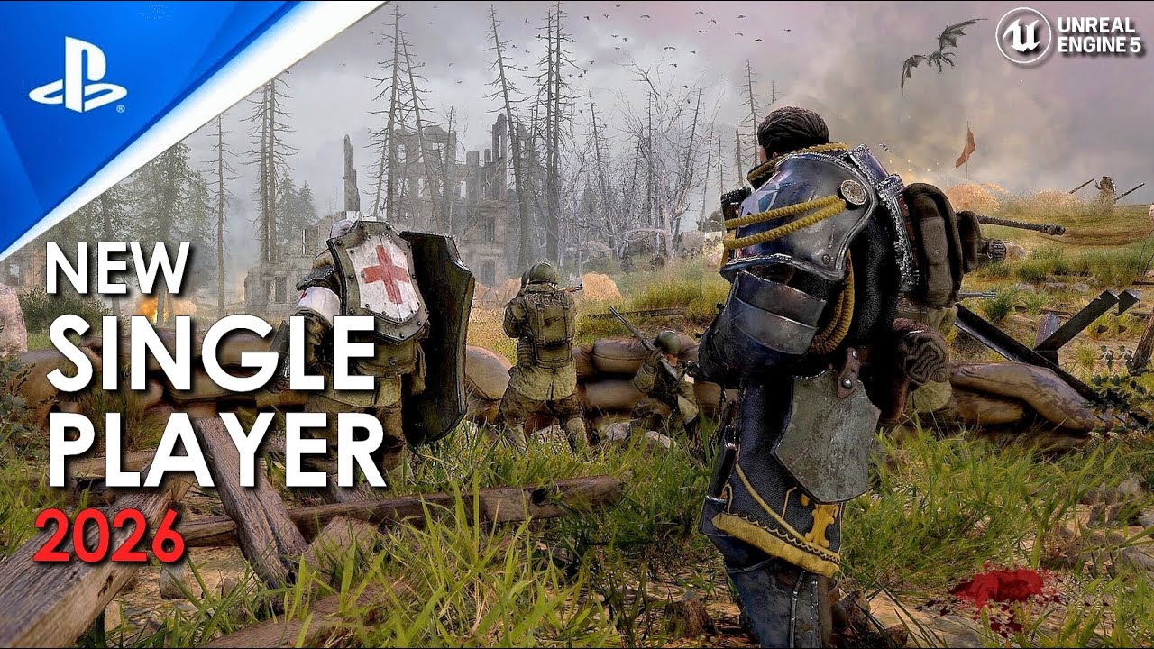 TOP 25 NEW Single Player Games coming in 2025 and 2026 | PS5, PC, Xbox Series X