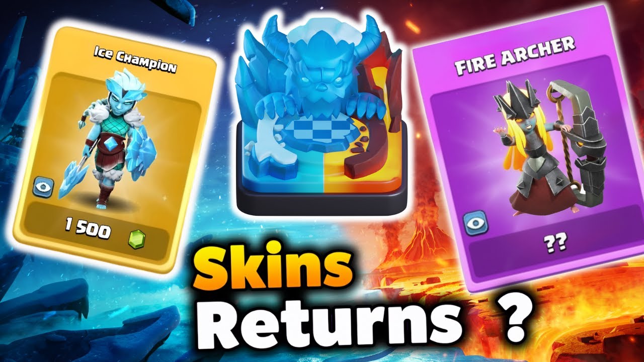 January Ice & Fire Skins Are Returning?! Gold + Legendary Heroes ...