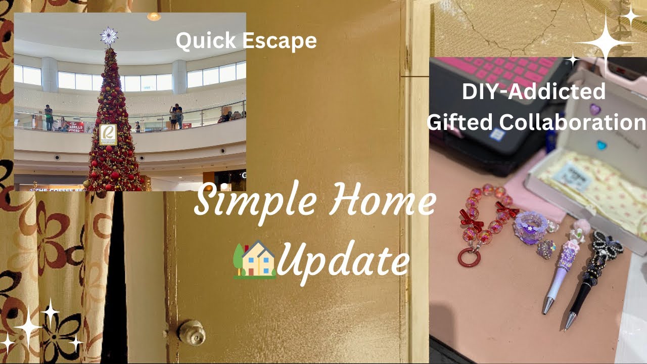 MY FIRST EVER GIFTED COLLABORATION WITH DIY-ADDICTED | SIMPLE HOME UPDATE+ A QUICK ESCAPE - YouTube