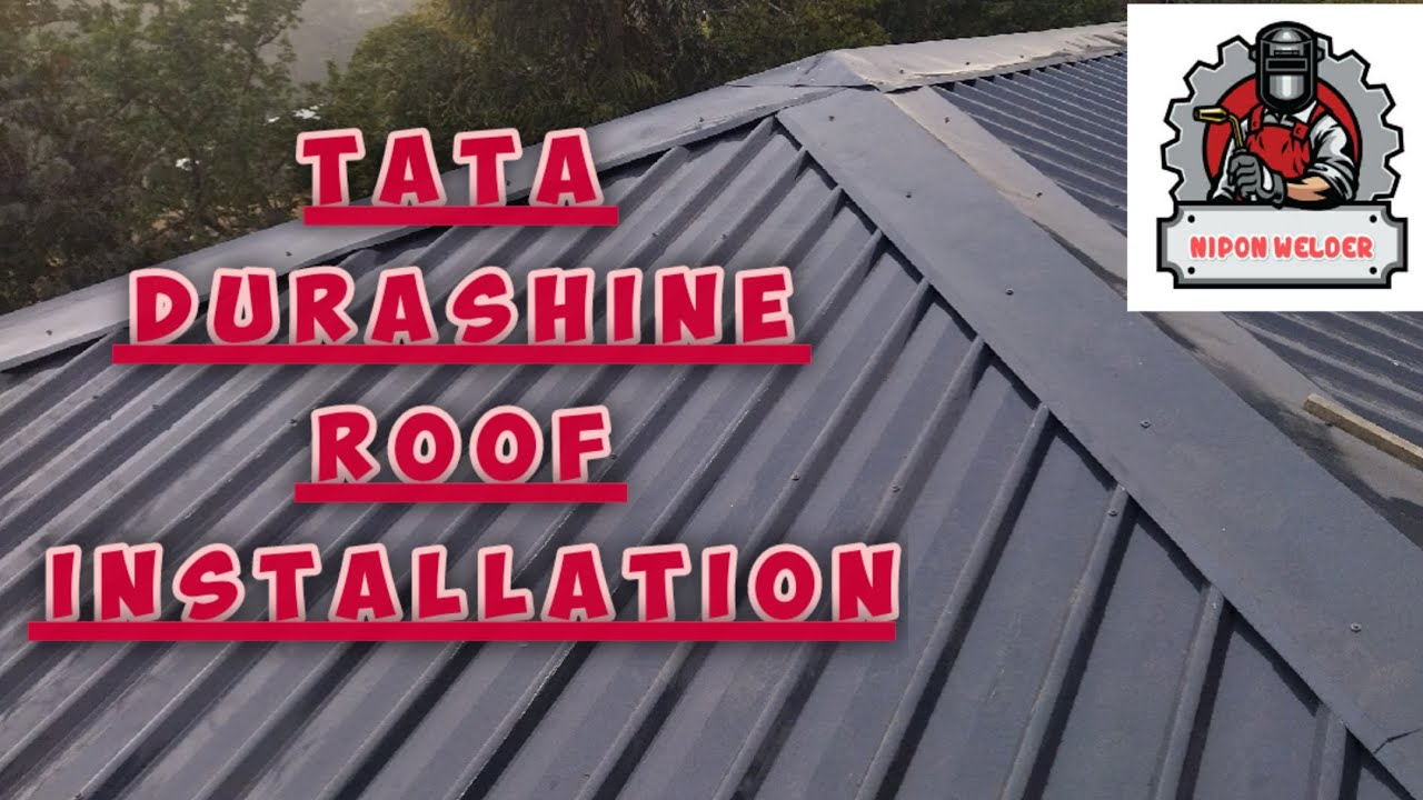 What are the steps to installing a roof? || roofing sheet installation ...
