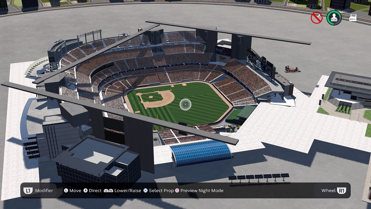MLB The Show '23... Stadium Creator, Arizona Ballpark - YouTube