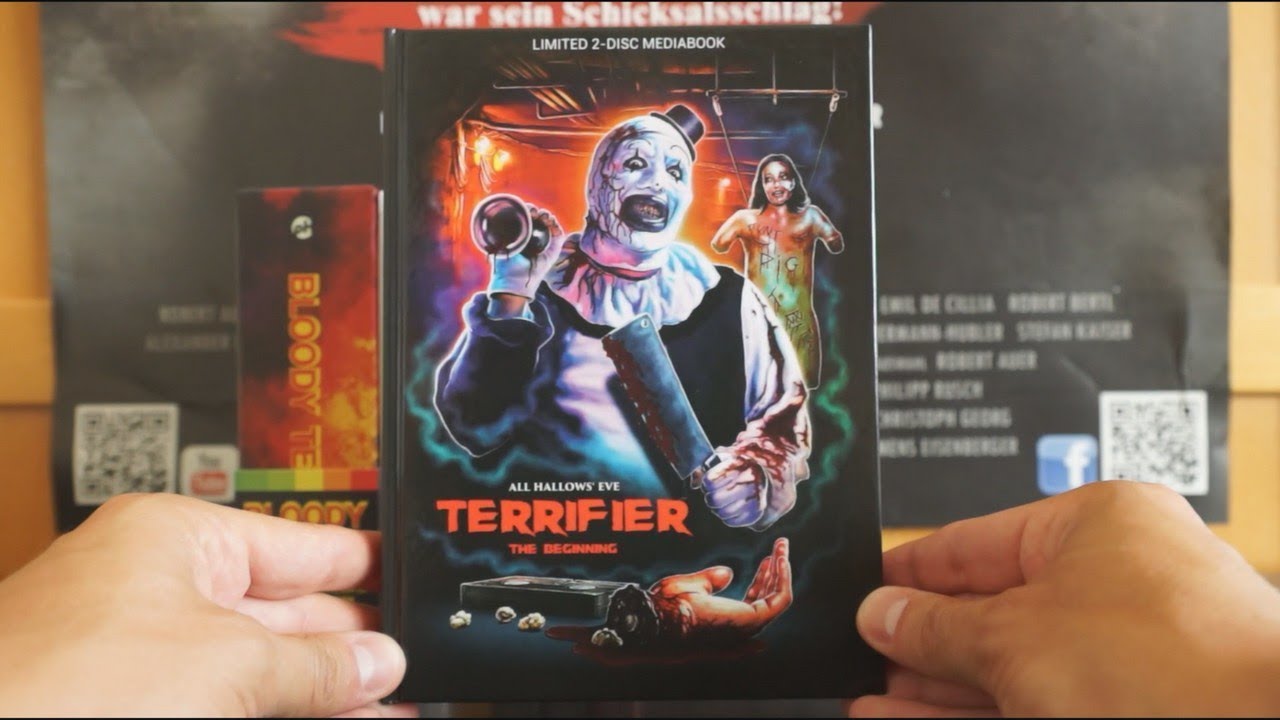 TERRIFIER - THE BEGINNING (AT Blu-ray Mediabook Cover A) / Zockis ...