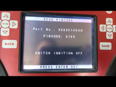 Pairing a used WIN module to a 2008 Dodge Caravan - YouTube