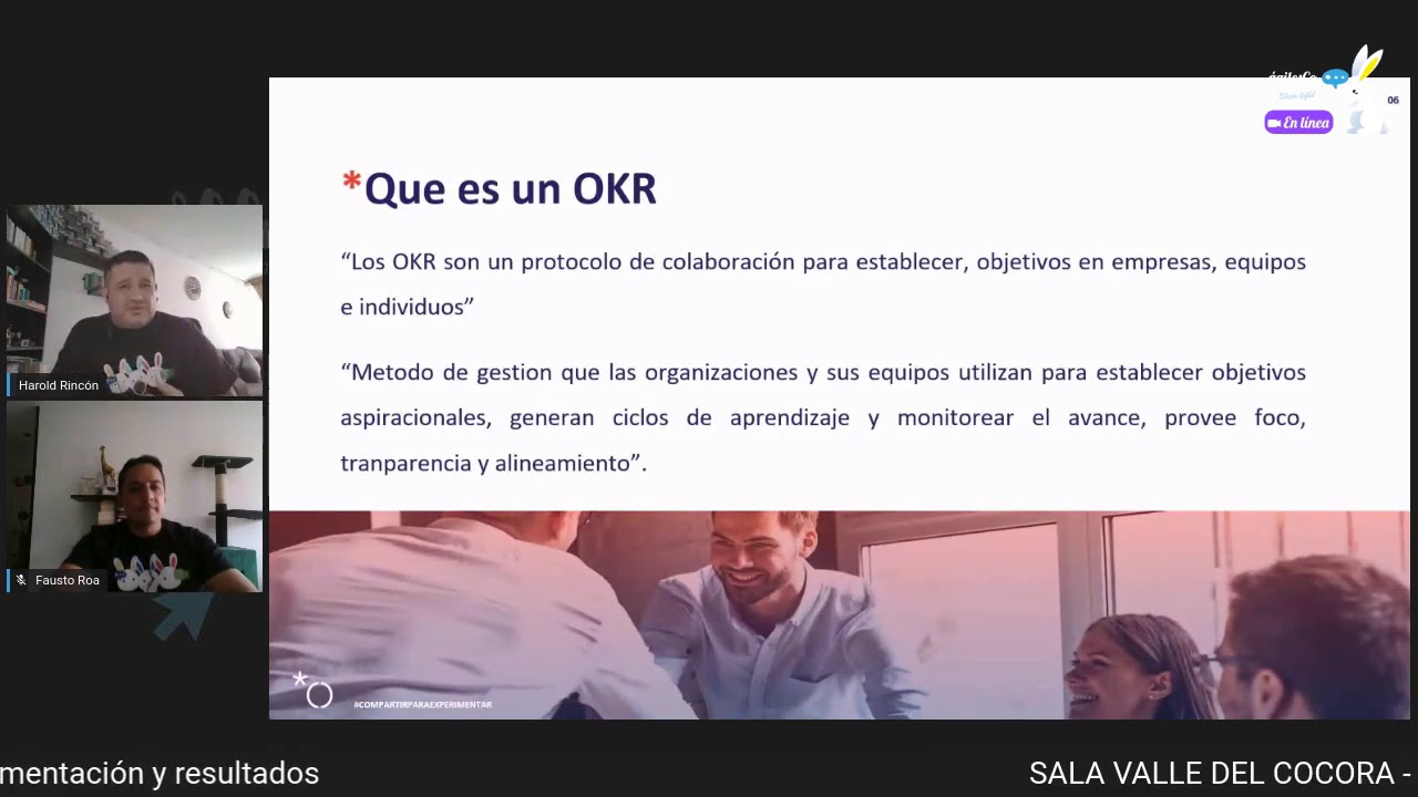 OKRS IMPLEMENTACIÓN Y RESULTADO #Agilesco2020 - Harold Rincón y Fausto ...