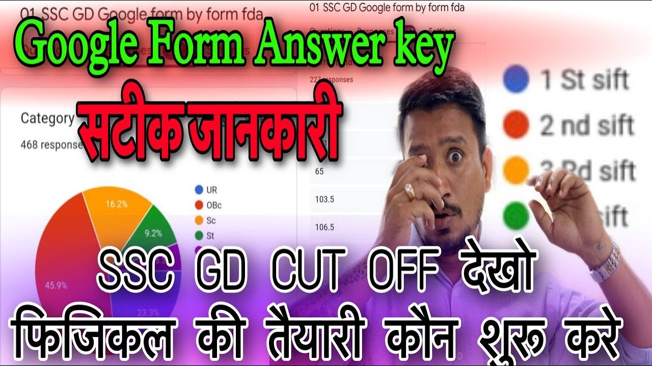 SSC GD GOOGLE FORM ANSWER KEY SABSE SATIK JANKARI BY KAPIL SIR FORCE INDORE SSC GD ANSWER KEY ...