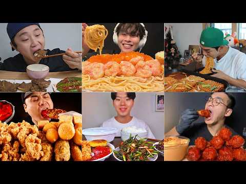 Best Satisfying Mukbang ASMR Compilation Part 58 | Onigiri 2407 🍙