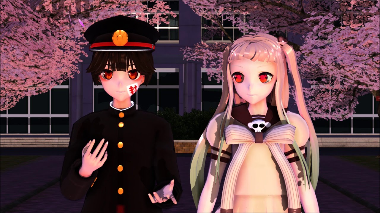[MMD x JSHK] Heart Dance Hanako x Yashiro - YouTube