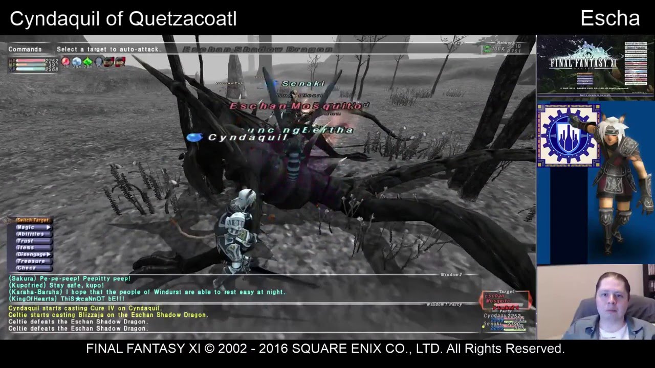 FFXI - Escha Zi'tah T1 NMs - 3/21/2016 - YouTube