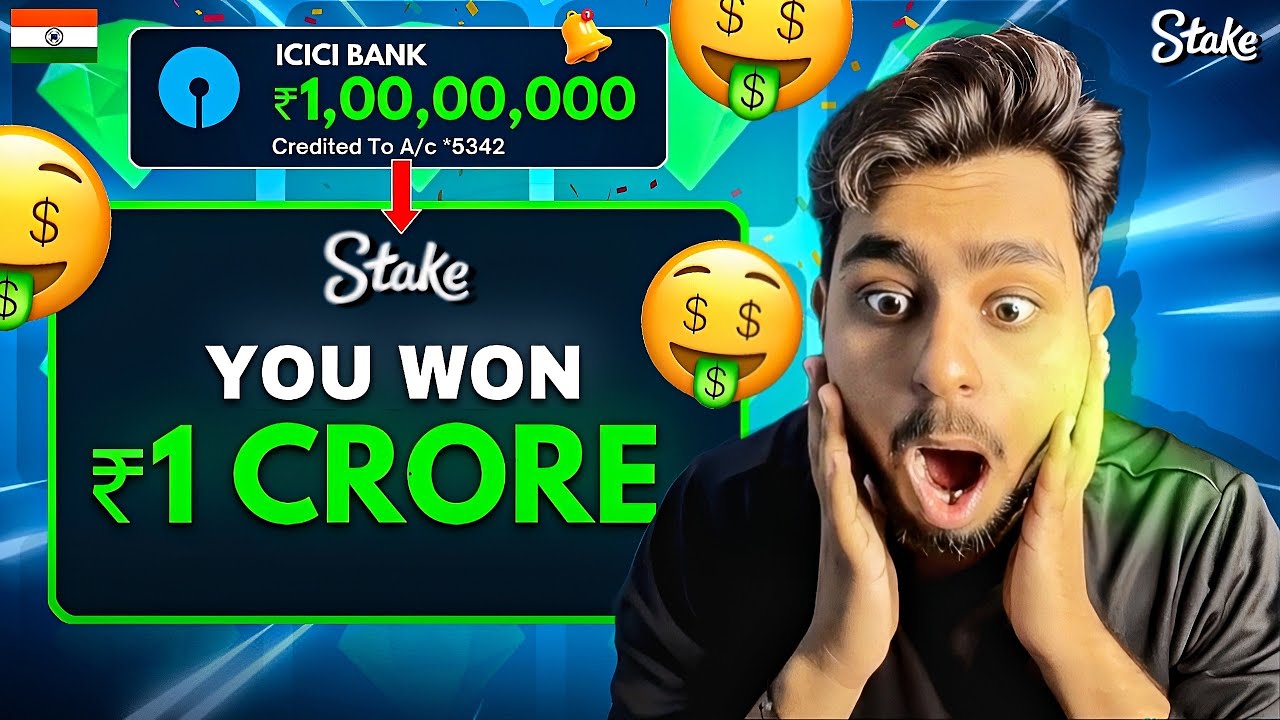 I Won ₹1 Crore On Stake | Stake Low Balance Strategy | Stake Strategy ...
