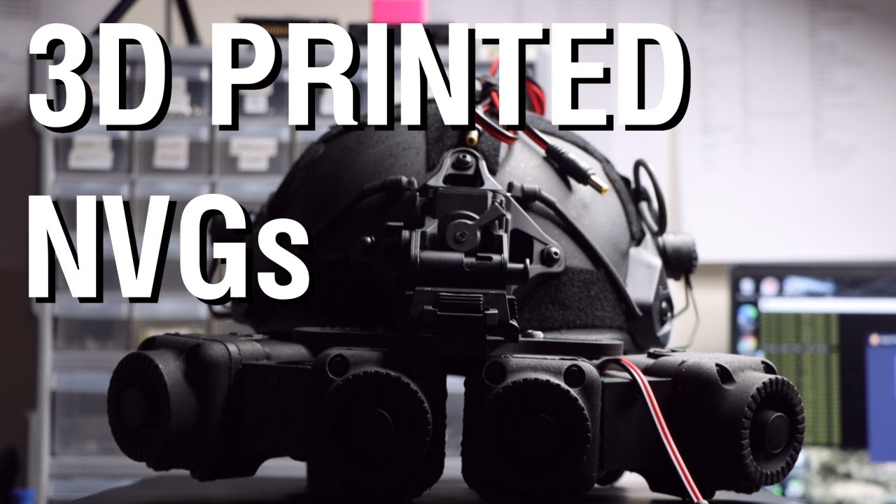 3D Printed Night Vision Goggles - YouTube