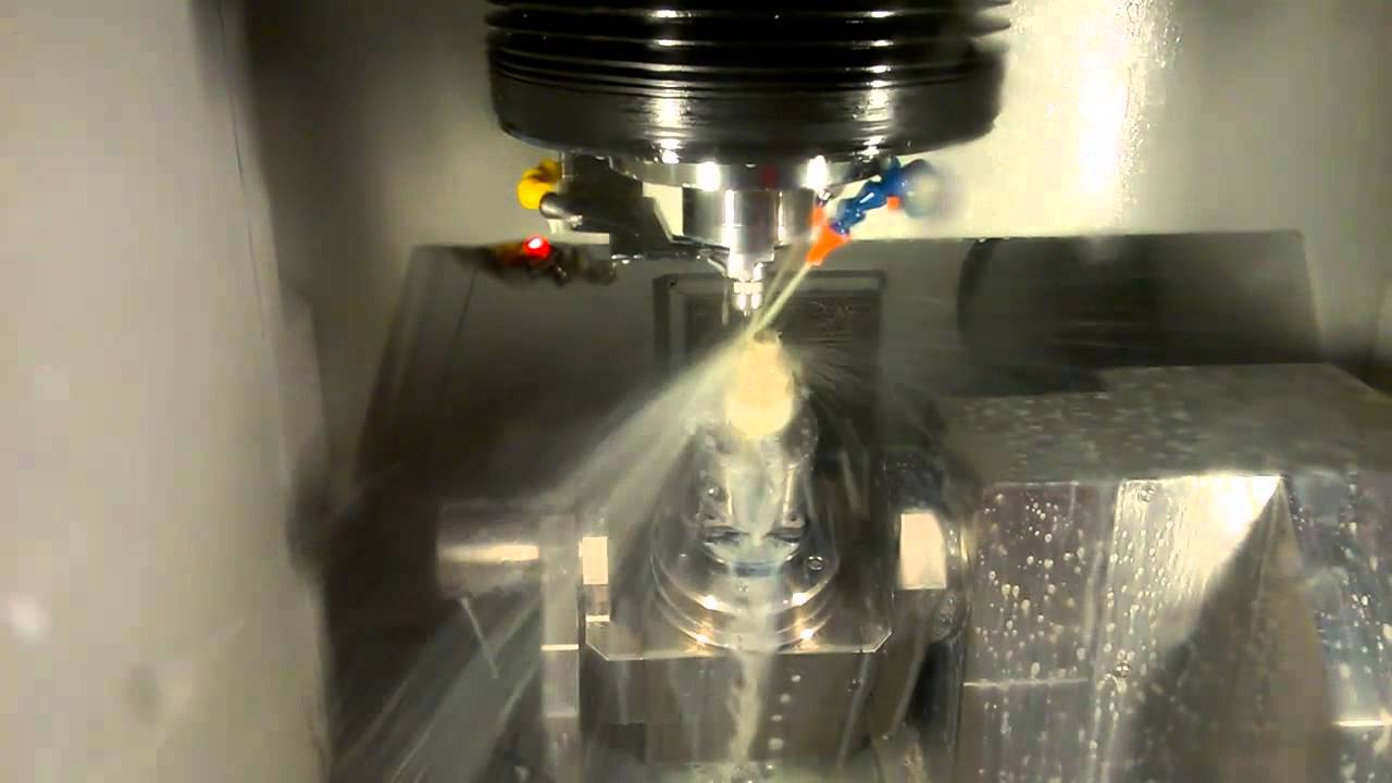 kern Micro Usinagem 5 eixos Cimatron - YouTube