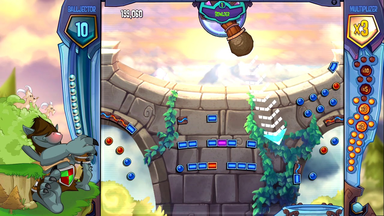 Peggle 2 - Free Ball! - YouTube
