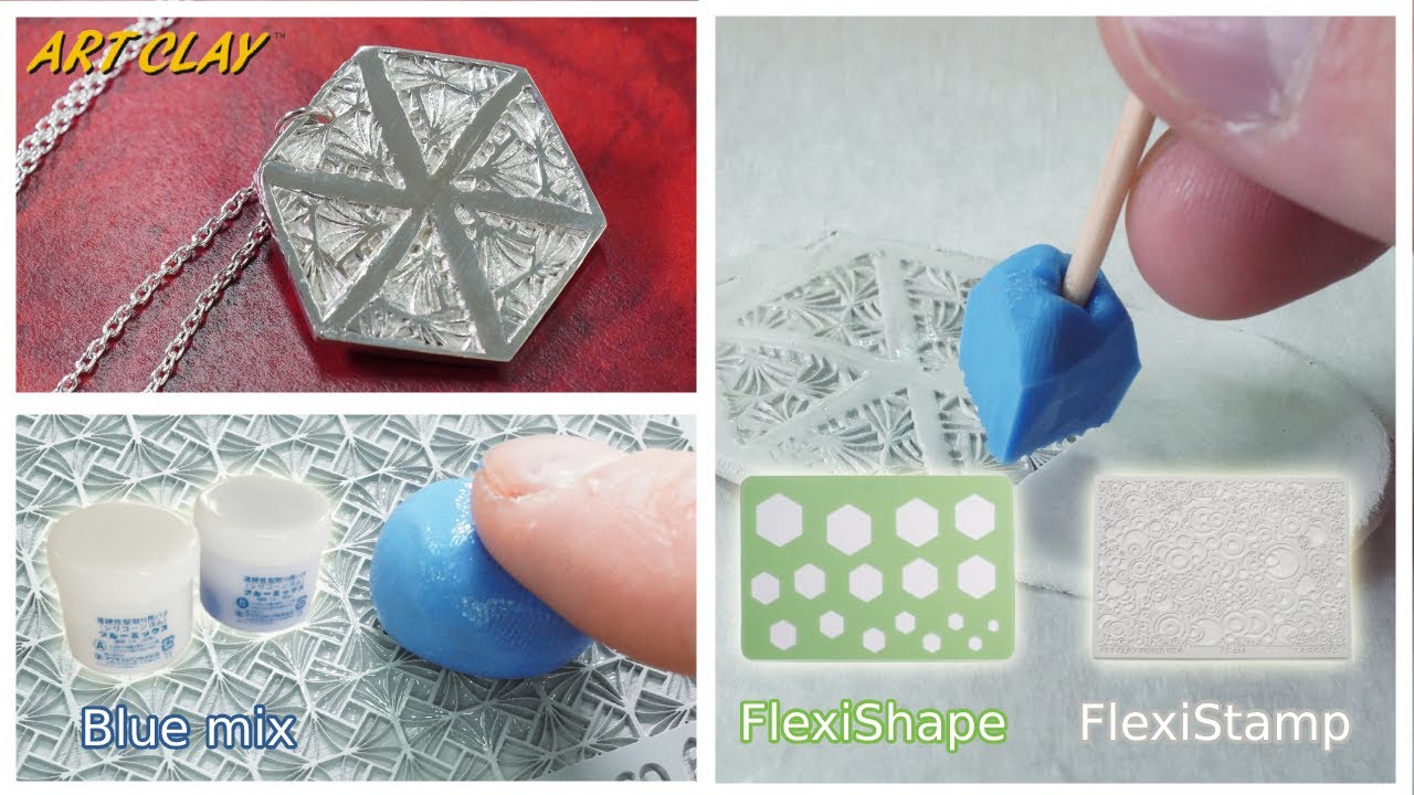 Make your own Mini stamps for Art Clay Silver - YouTube