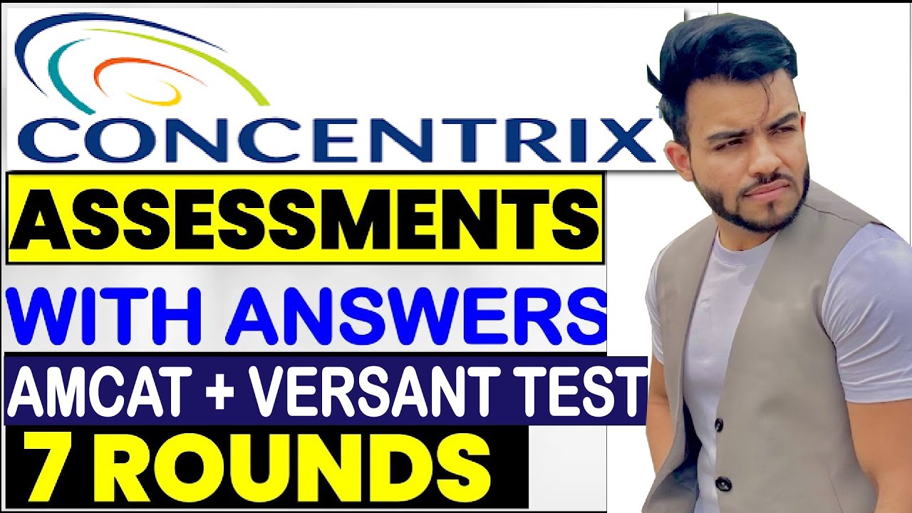 Concentrix Assessment Test with Answers / 7 Rounds - YouTube