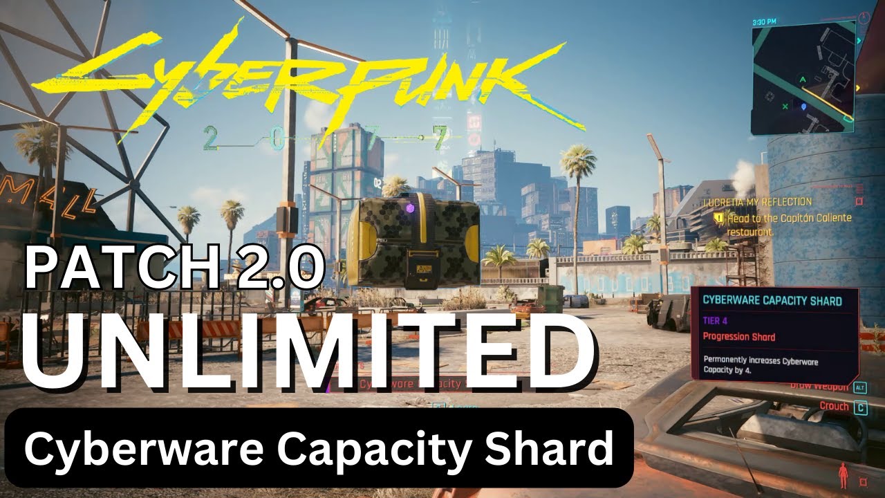 Unlimited Cyberware Capacity Shard And Money Glitches - Cyberpunk 2077 ...