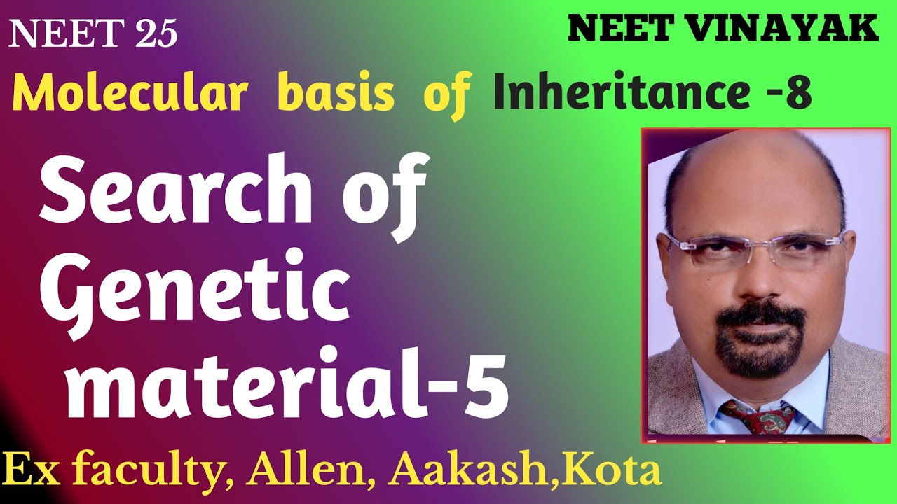 #neet #biology #molecular basis of inheritance -8 # Genetics # Neet ...