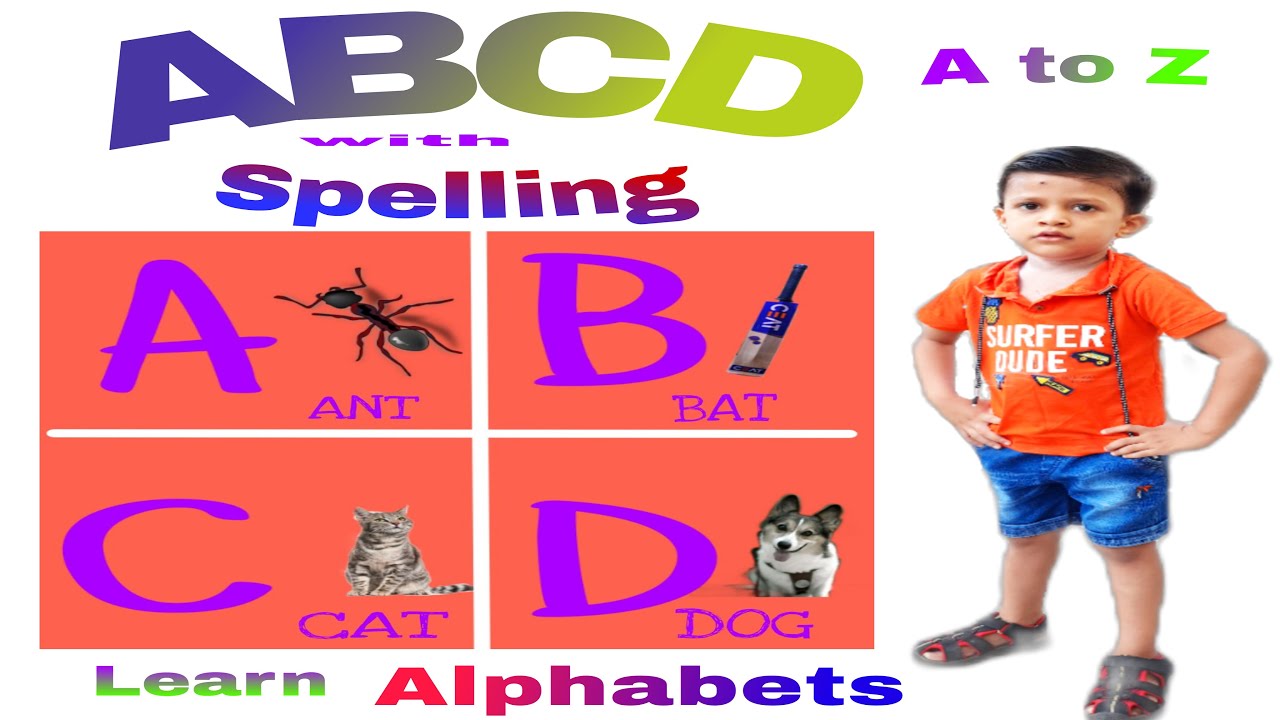 Abcd With Spelling A To Z Alphabets And Words English Alphabets abcd-with-spelling-a-to-z-alphabets-and-words-english-alphabets