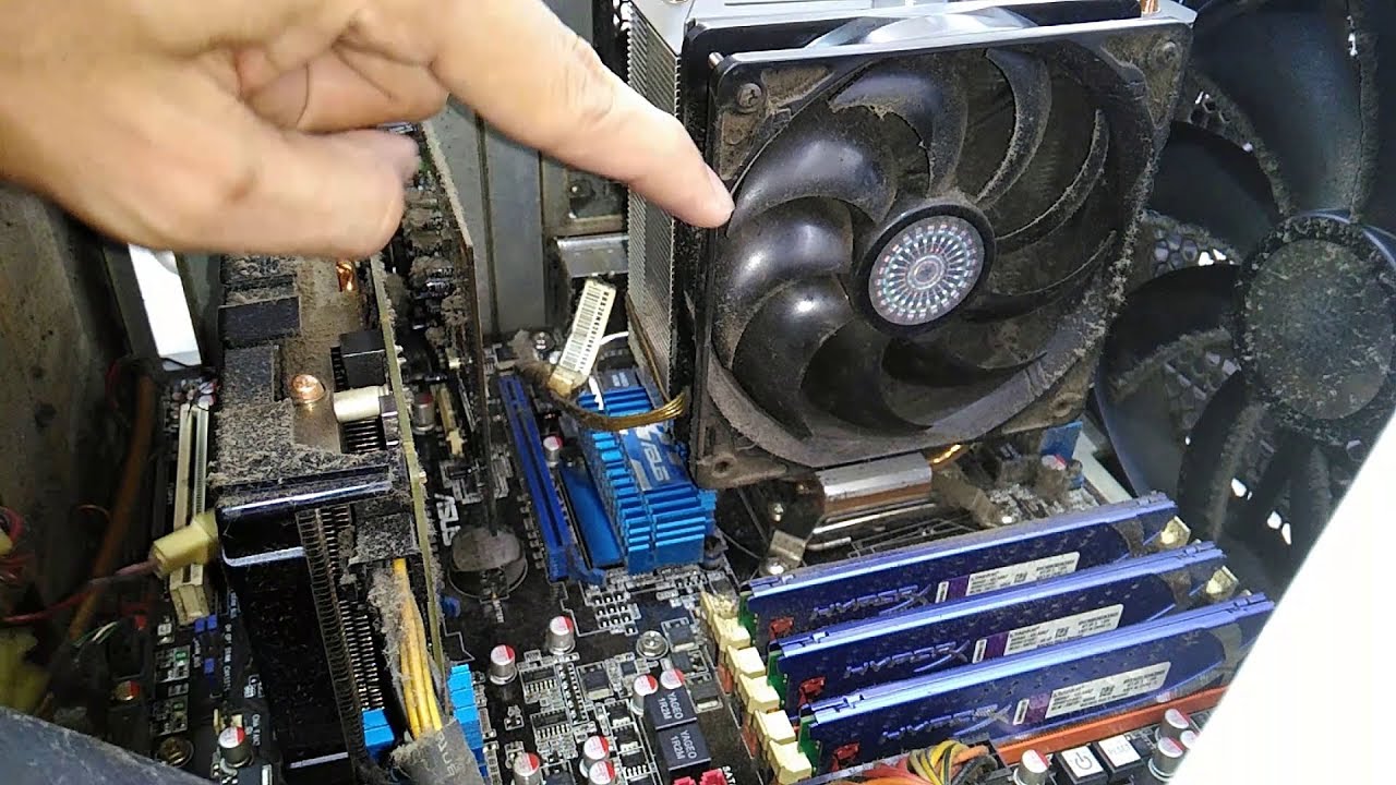 Satisfying to watch very Dirty Computers Vacuum Thick Dust inside ...